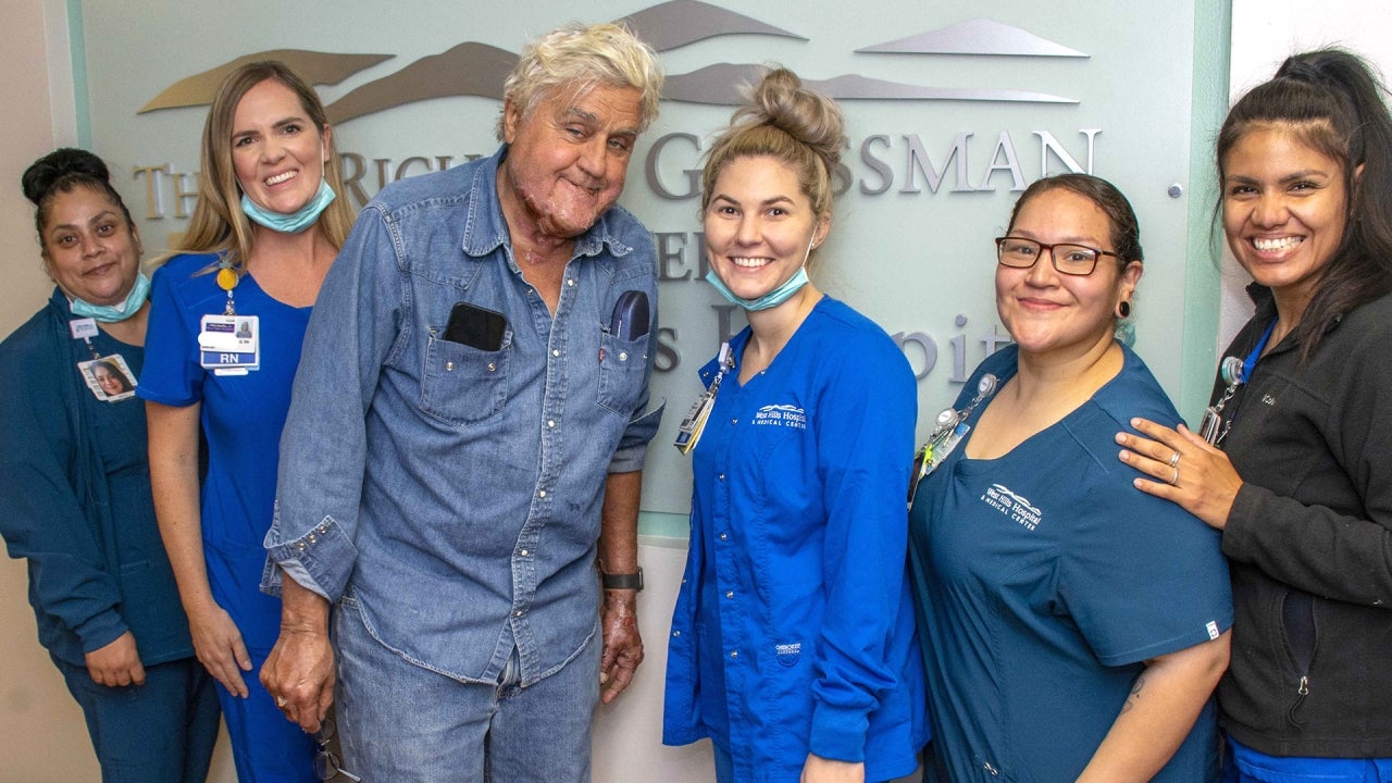 Jay Leno Seen in First Photo Since Suffering 3rd-Degree Burns and Being Released From the ...